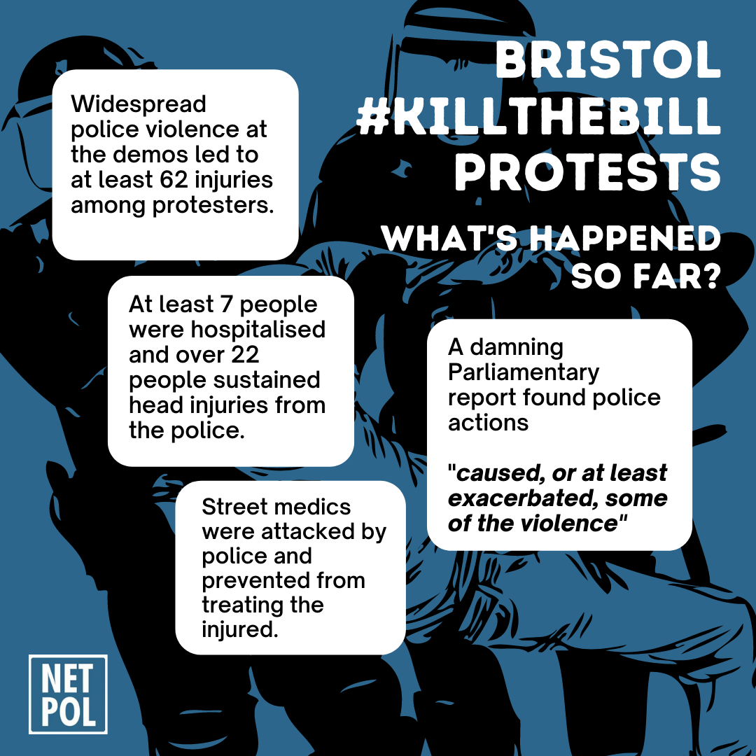 Prison sentences for Bristol activists accused of "riot" - Netpol