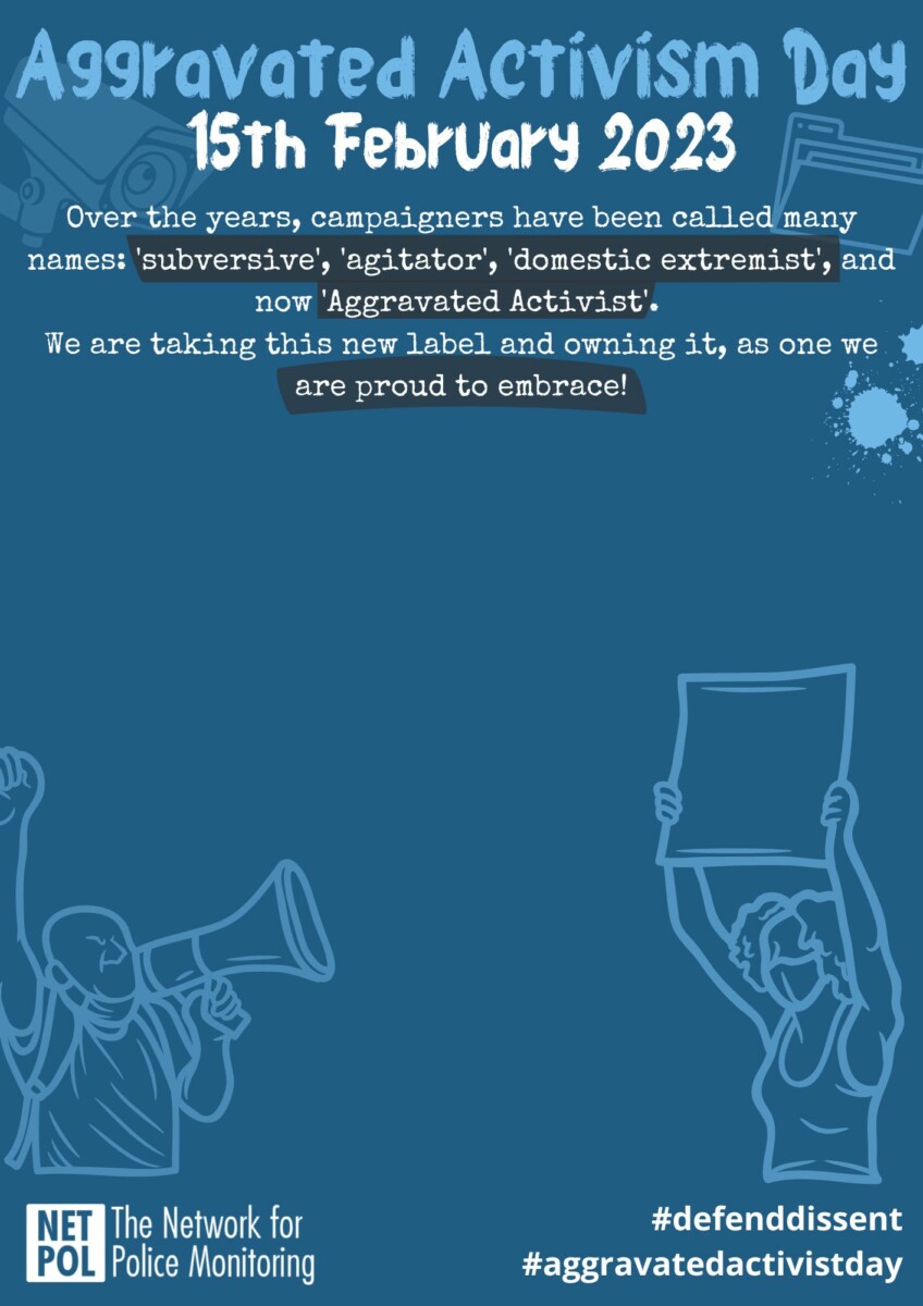 Aggravated Activism Day - Netpol